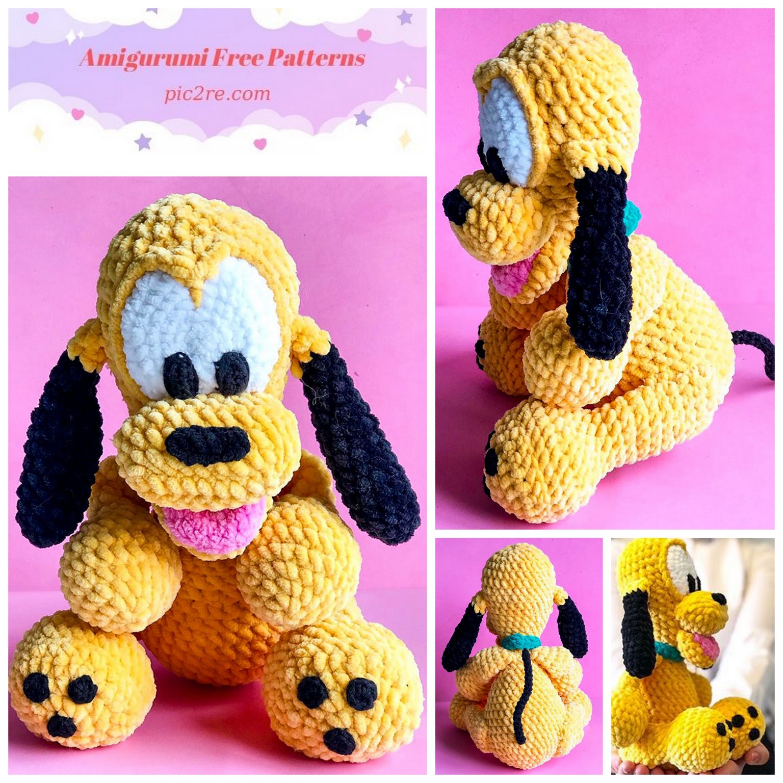 Amigurumi Dog Baby Pluto Free Pattern - Amigurumi Patterns