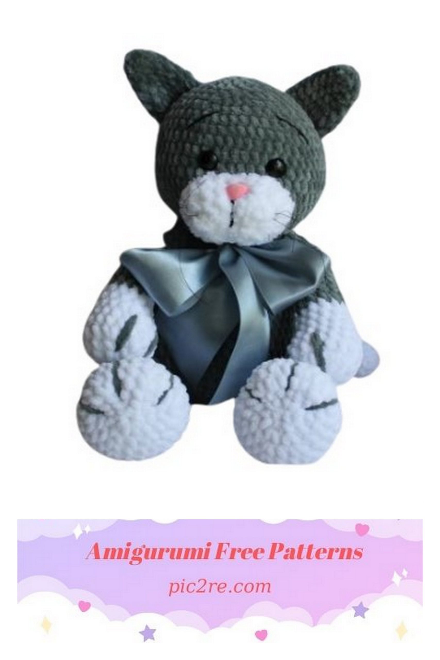 Amigurumi Velvet Tim The Cat Free Pattern - Amigurumi animal Amigurumi ...