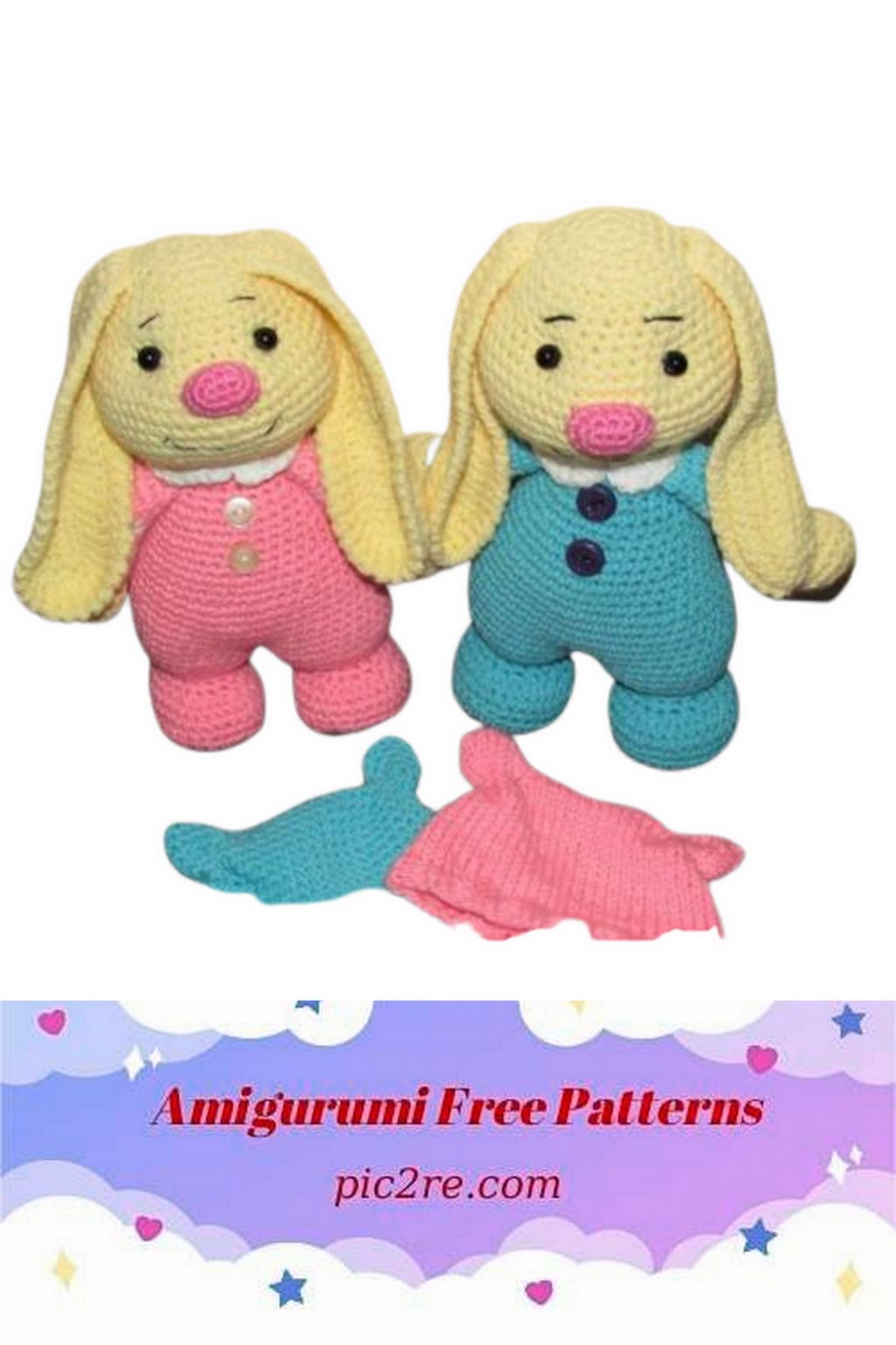 Hat Rabbit Amigurumi Free Pattern - Amigurumi Patterns