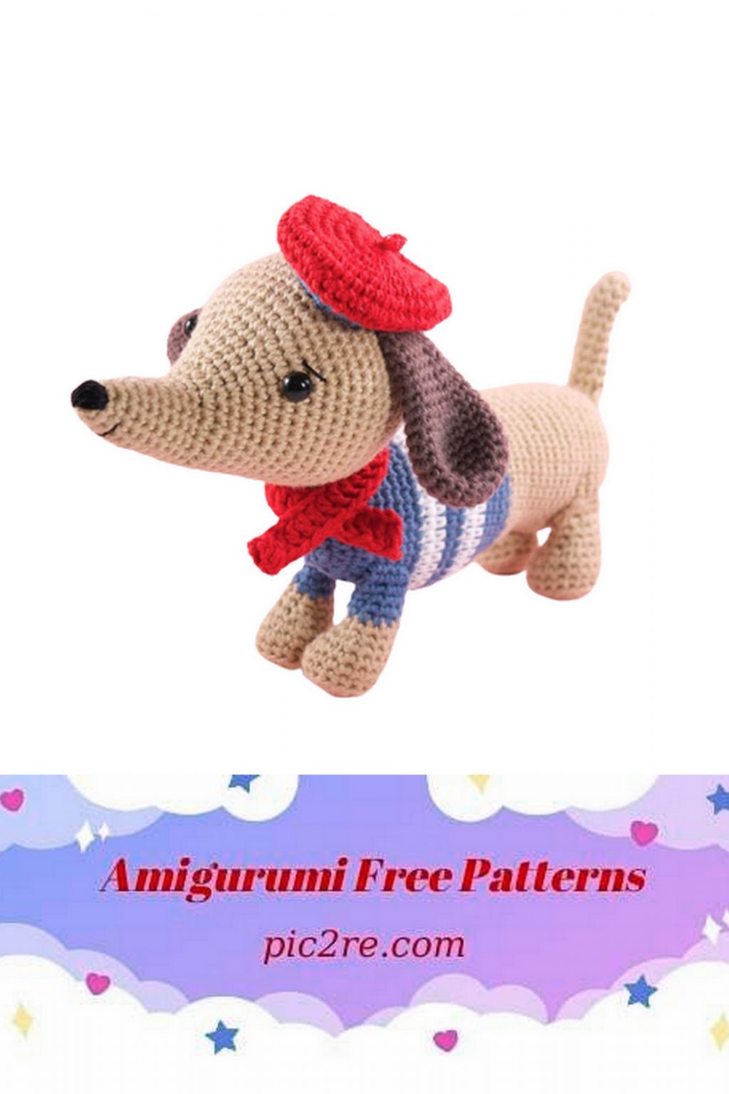 Amigurumi Dog Manu Free Pattern - Amigurumi Patterns