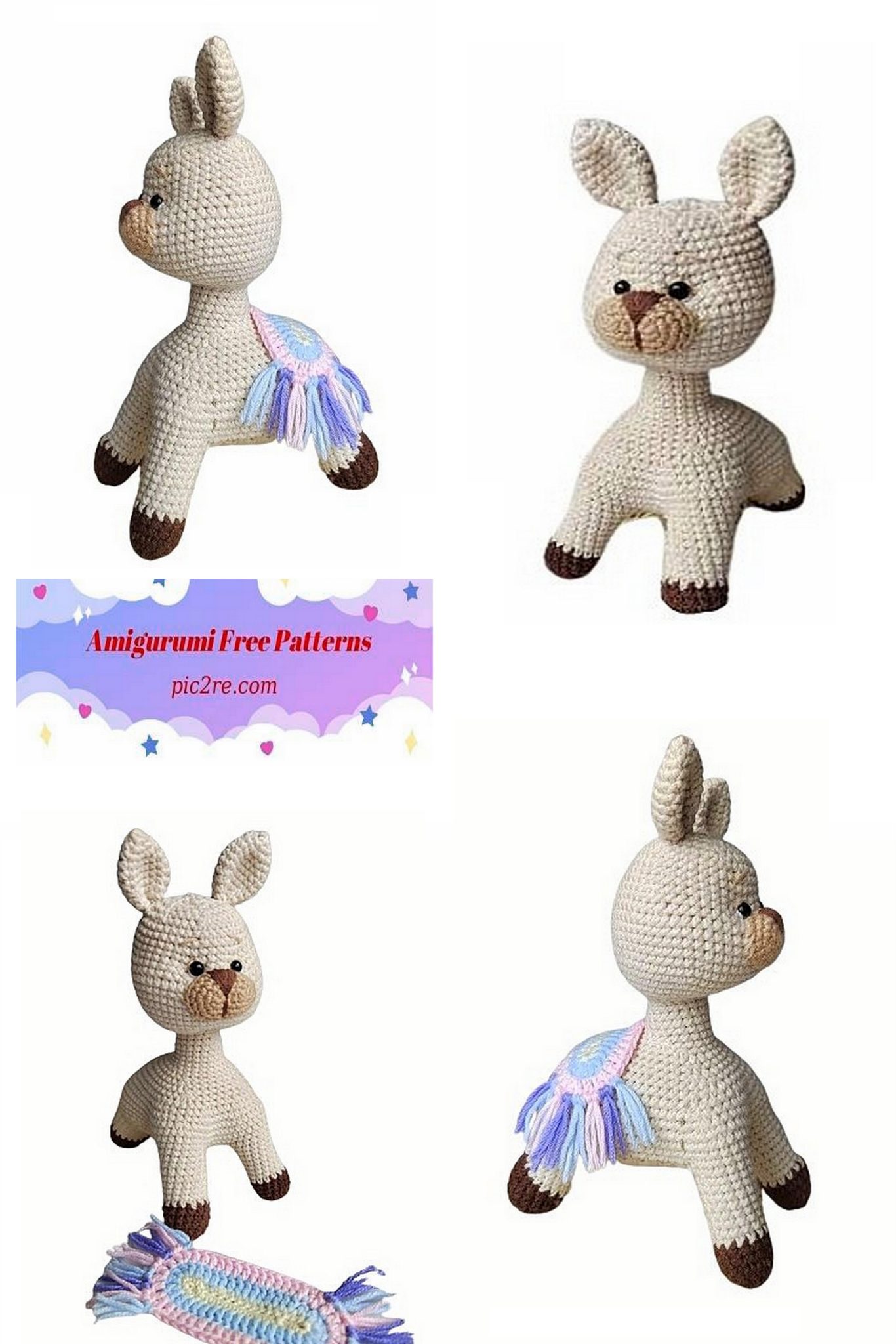 Free Amigurumi Llama Pattern: Create Your Own Adorable Crochet ...