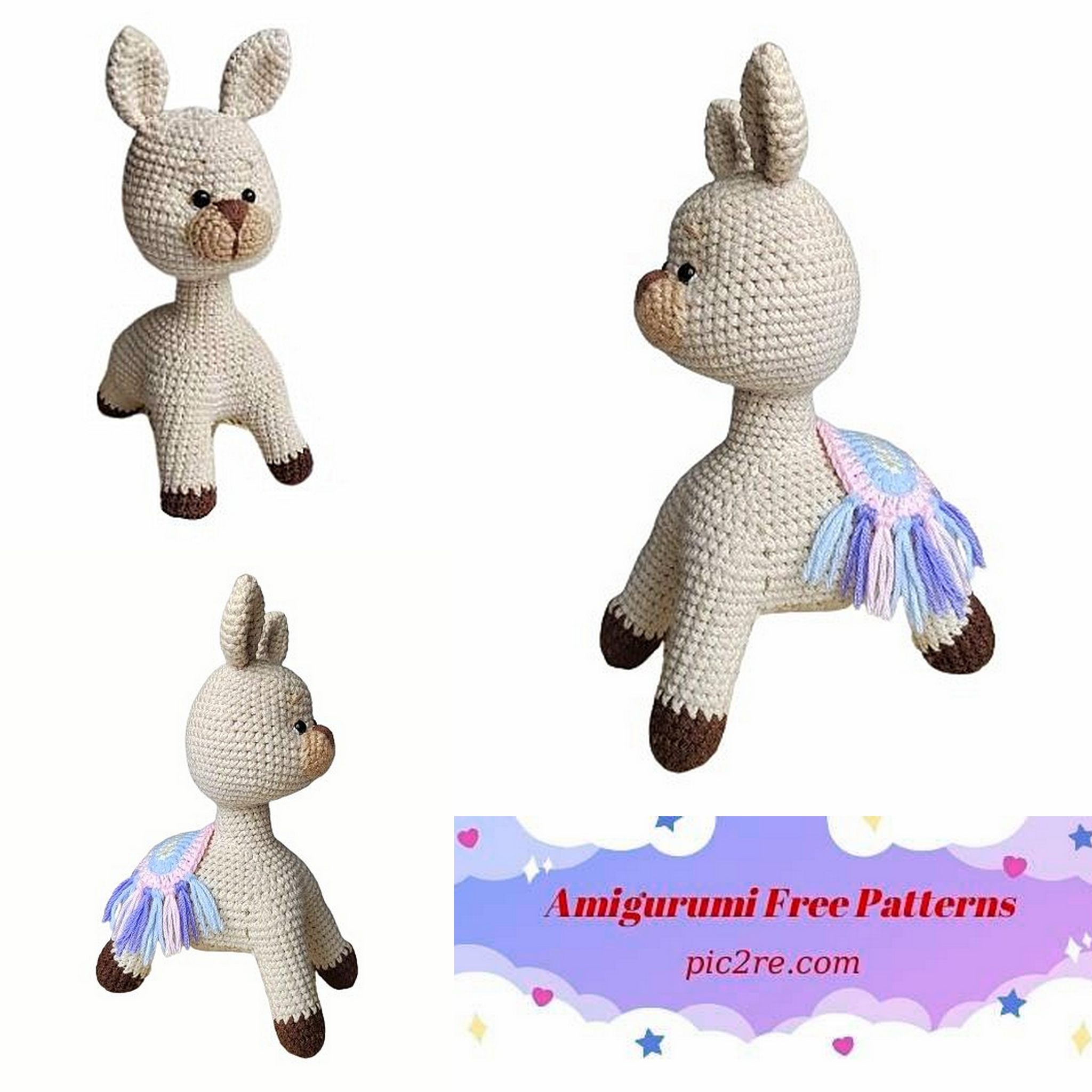 Free Amigurumi Llama Pattern: Create Your Own Adorable Crochet ...