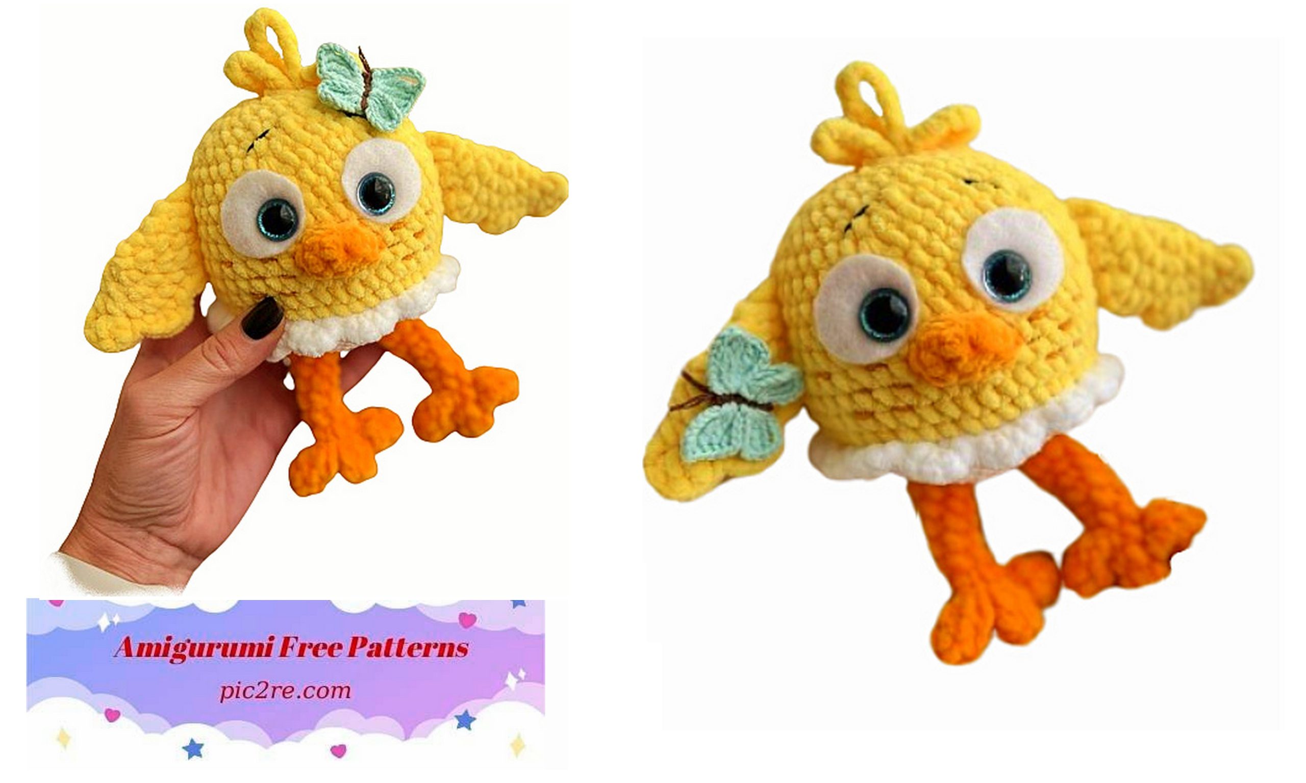 Crochet Chick Amigurumi Free Pattern - Amigurumi Patterns