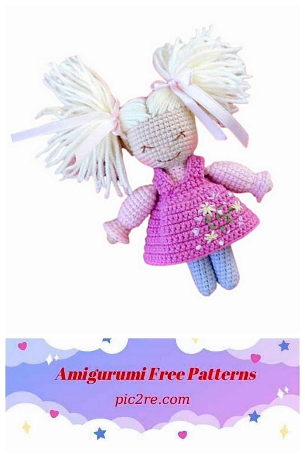 Amigurumi Mini Cute Doll Free Pattern - Amigurumi Patterns