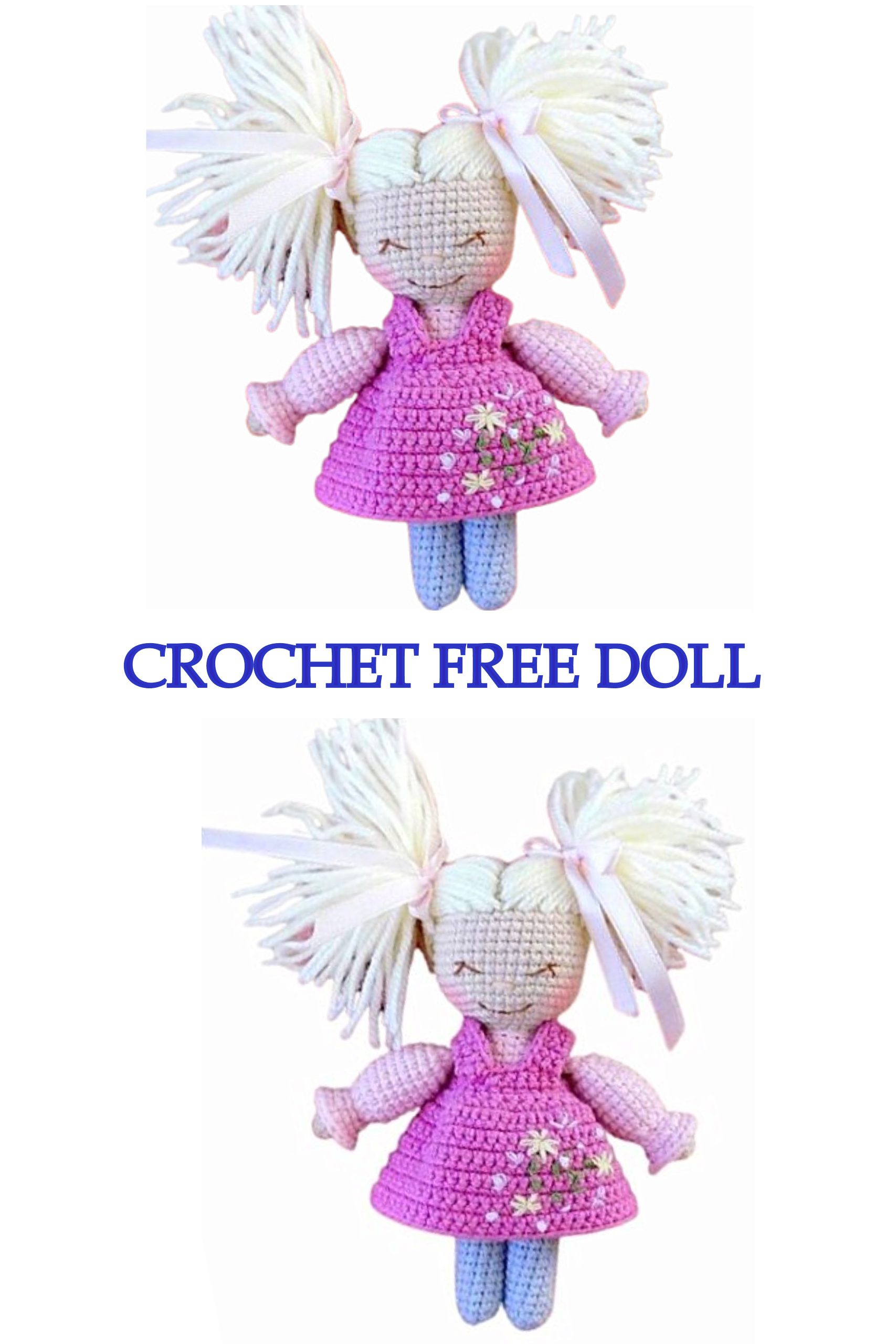 Amigurumi Mini Cute Doll Free Pattern - Amigurumi Patterns