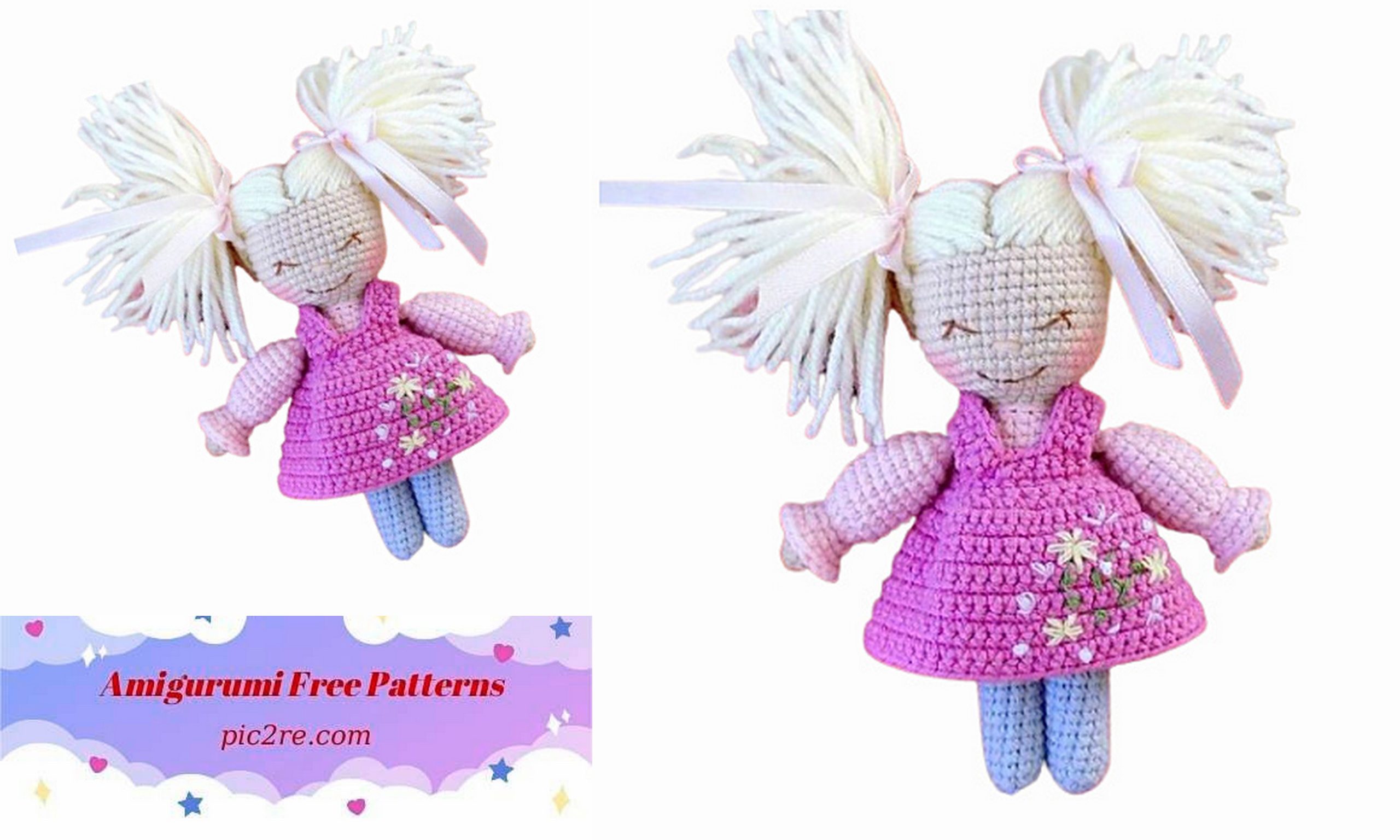Amigurumi Mini Cute Doll Free Pattern - Amigurumi Patterns