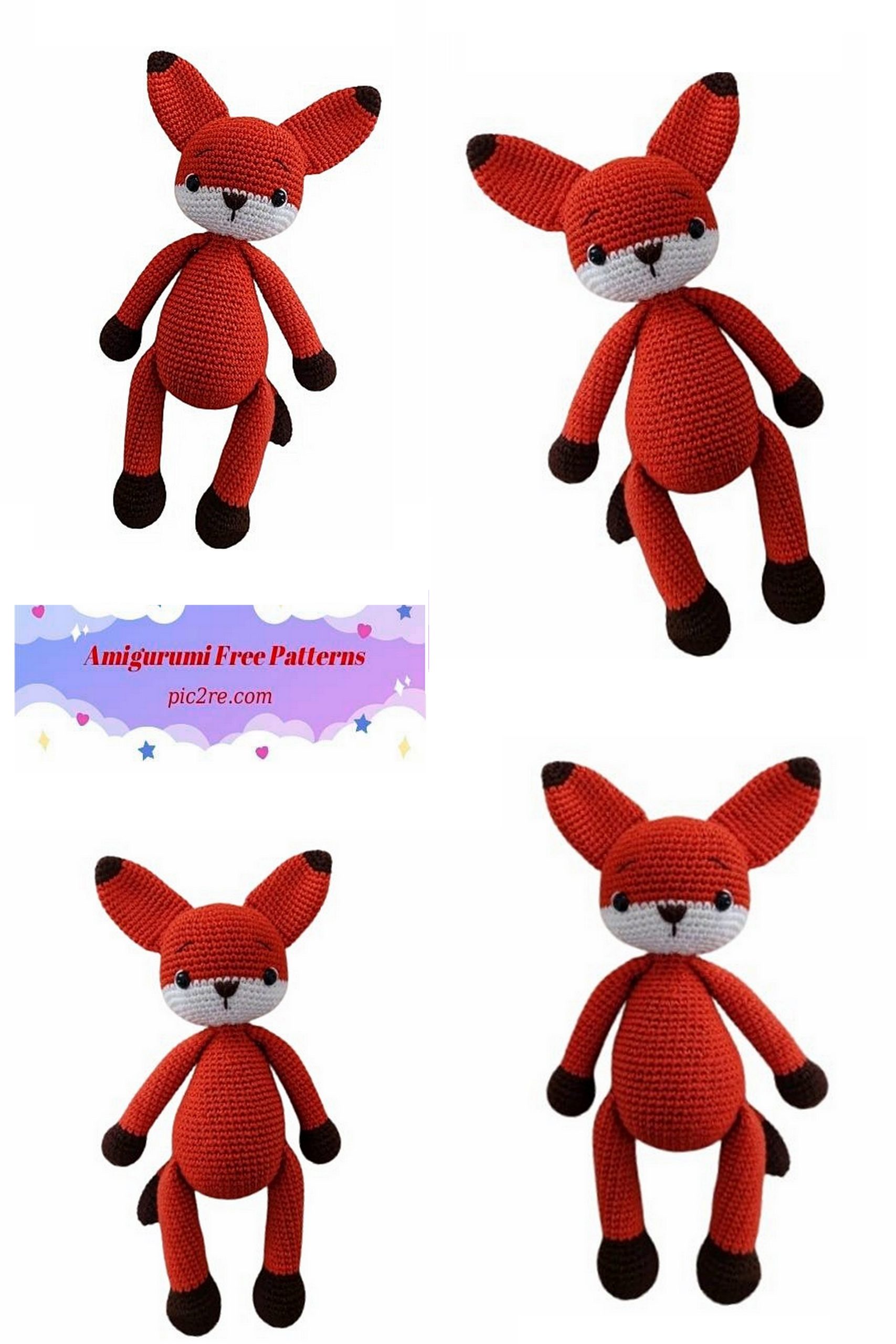 Free Fox Tıky Amigurumi Pattern - Amigurumi Patterns